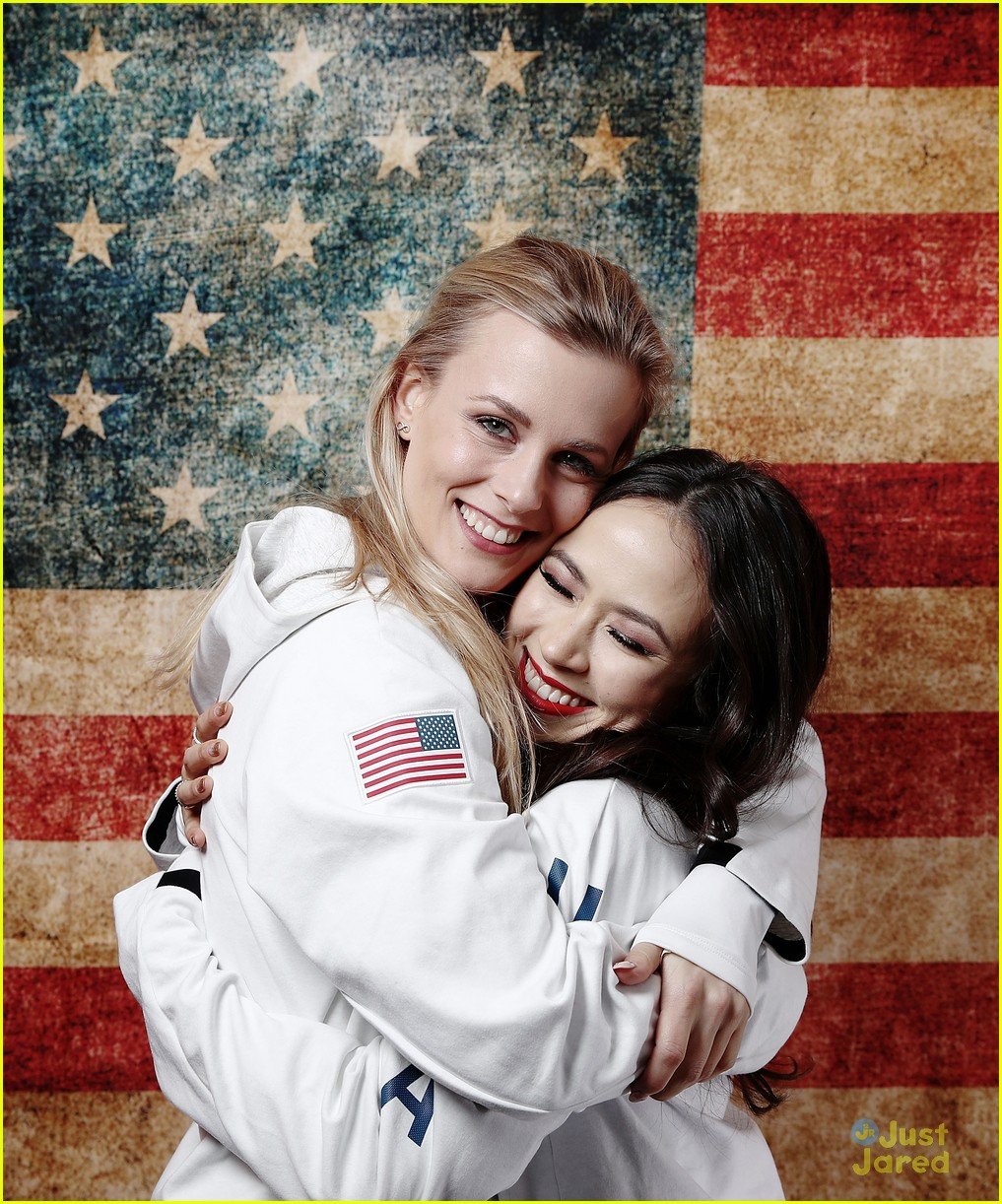 Figure Skaters Madison Chock & Evan Bates Share Sweet Dance During ...