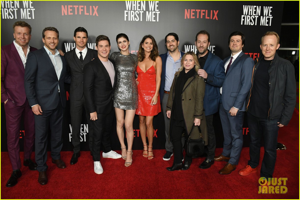 Adam Devine Joins Alexandra Daddario & Robbie Amell at 'When We First ...