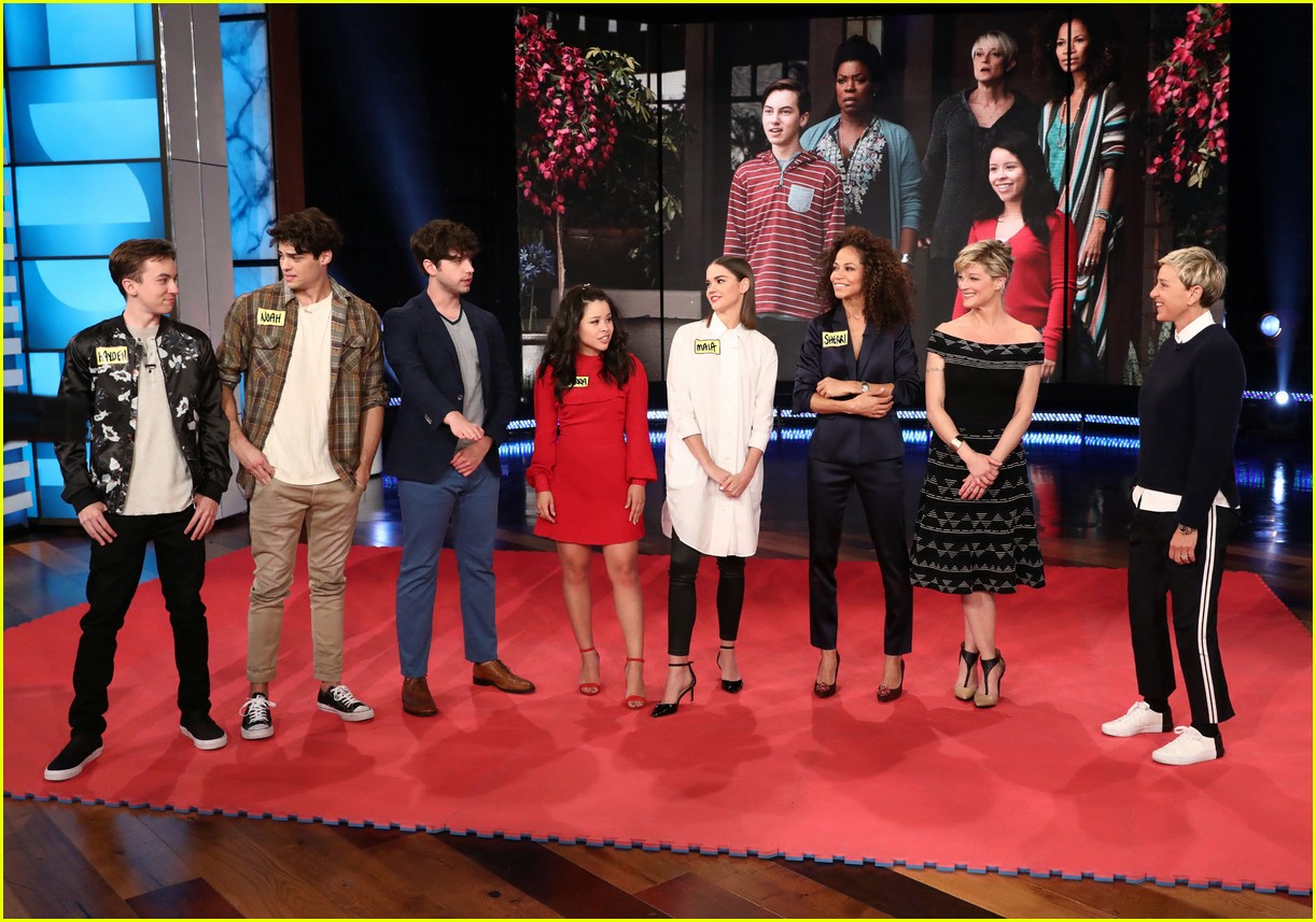 'The Fosters' Cast Make 'Ellen DeGeneres Show' Debut, Play Blindfold ...