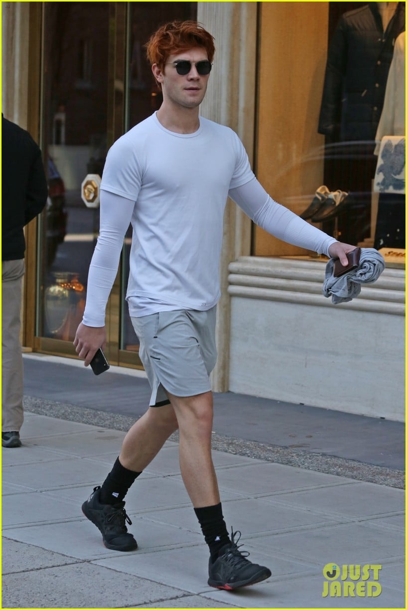 KJ Apa Watches Winter Olympics with Casey Cott, Cheers on Samoa | Photo ...