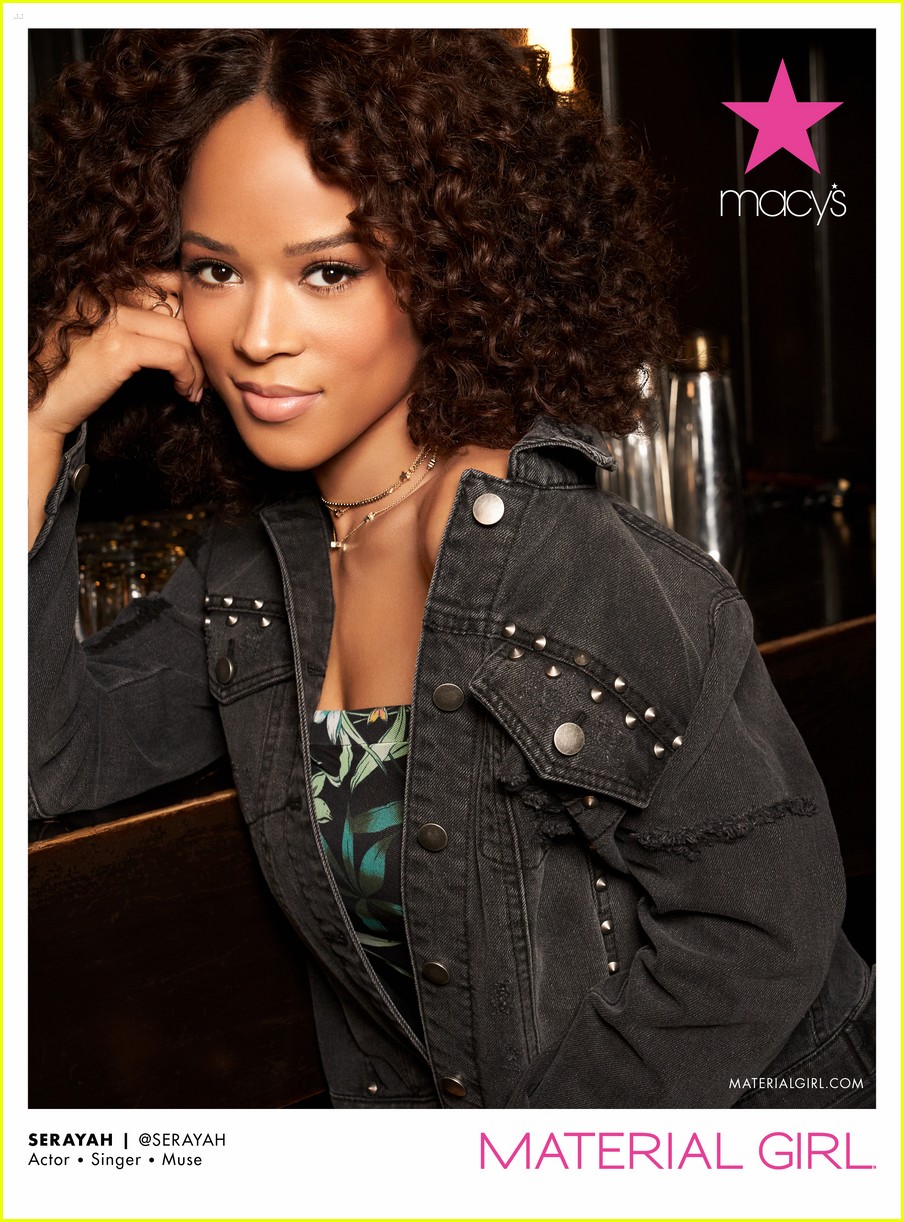 Serayah Named New Face of 'Material Girl's New Campaign - See It Here ...
