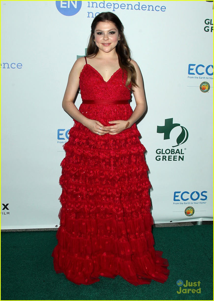 Cameron Boyce Sports Mustache at Global Green Gala 2018 with Lizzy ...