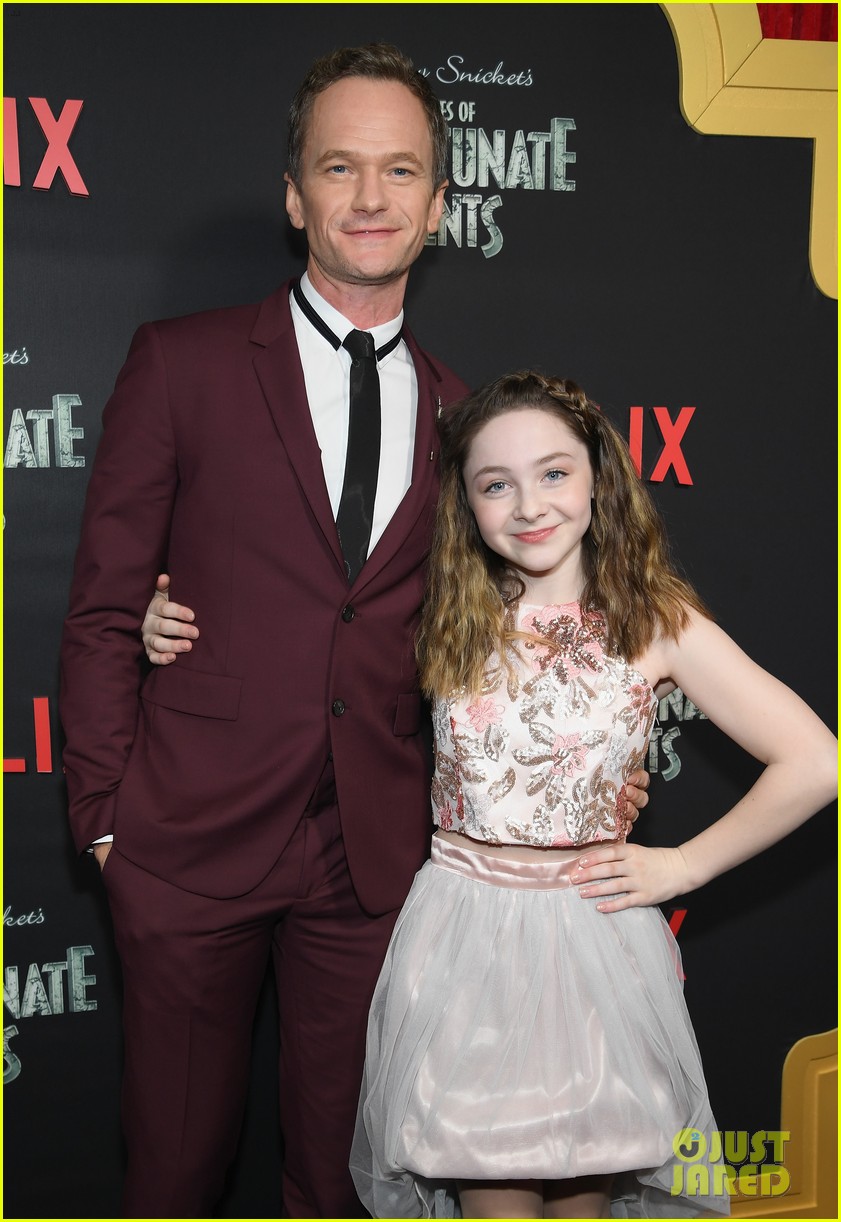 Malina Weissman & Louis Hynes Strike a Pose at 'Series of Unfortunate ...