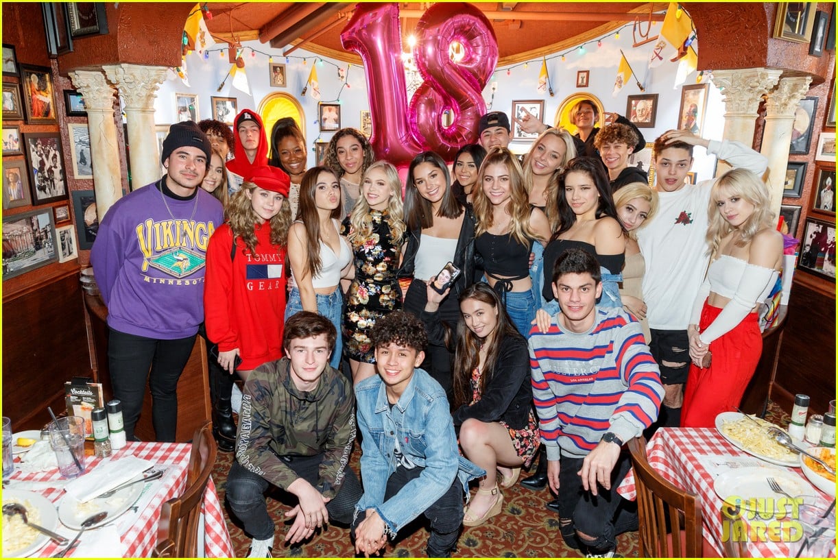 Jordyn Jones Has 18th Birthday Party at Buca di Beppo With Boyfriend ...