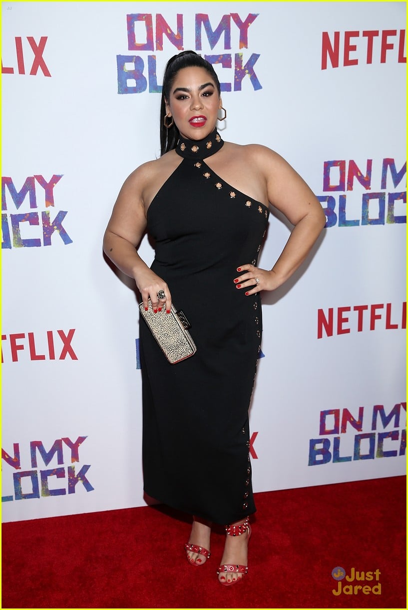 Ronni Hawk Debuts Brand New Look For 'On My Block' Premiere | Photo ...