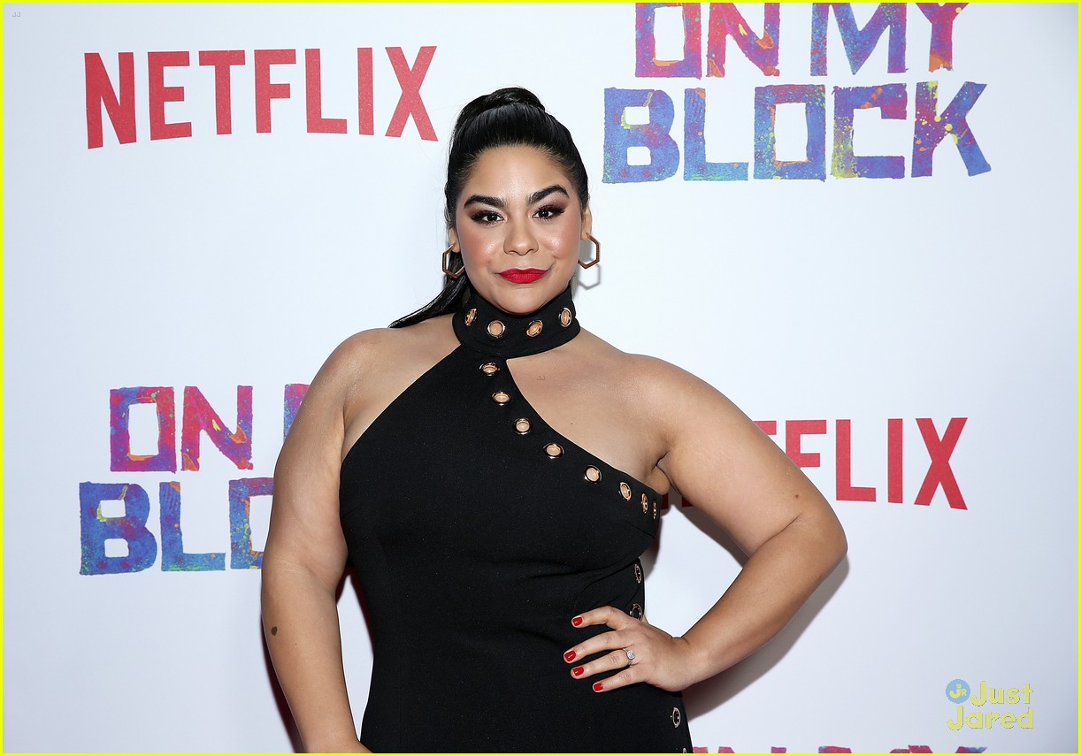 Ronni Hawk Debuts Brand New Look For 'On My Block' Premiere | Photo ...