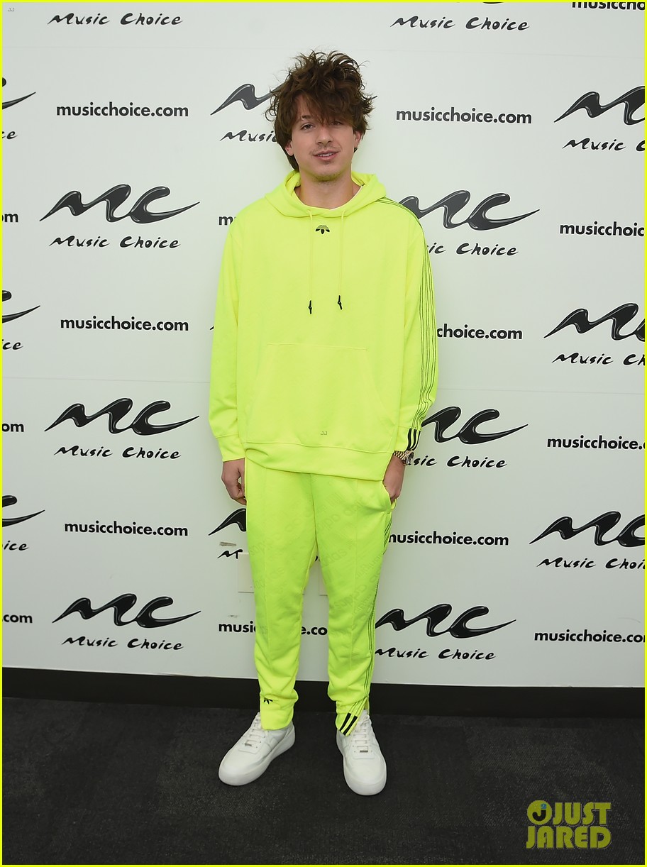 Charlie Puth Wears a Full Neon Outfit at Music Choice | Photo 1147670 ...