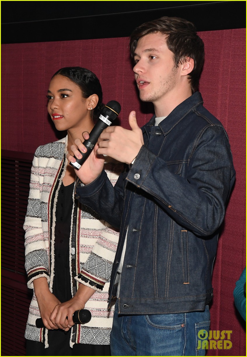Full Sized Photo of nick robinson love simon screening 04 | Nick ...