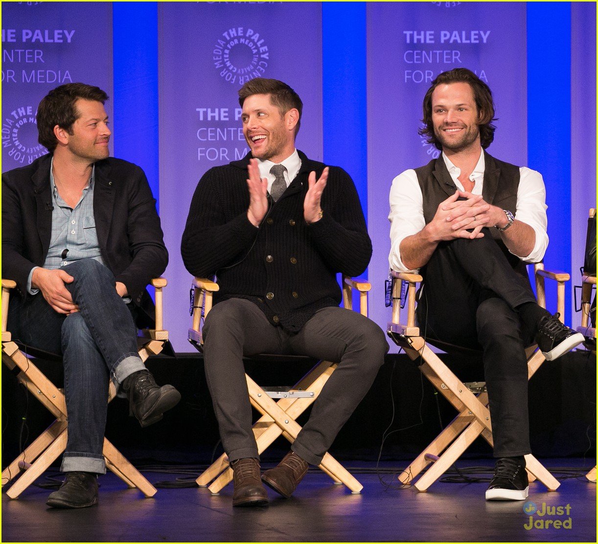 Full Sized Photo of supernatural cast paleyfest event scooby doo 33 ...