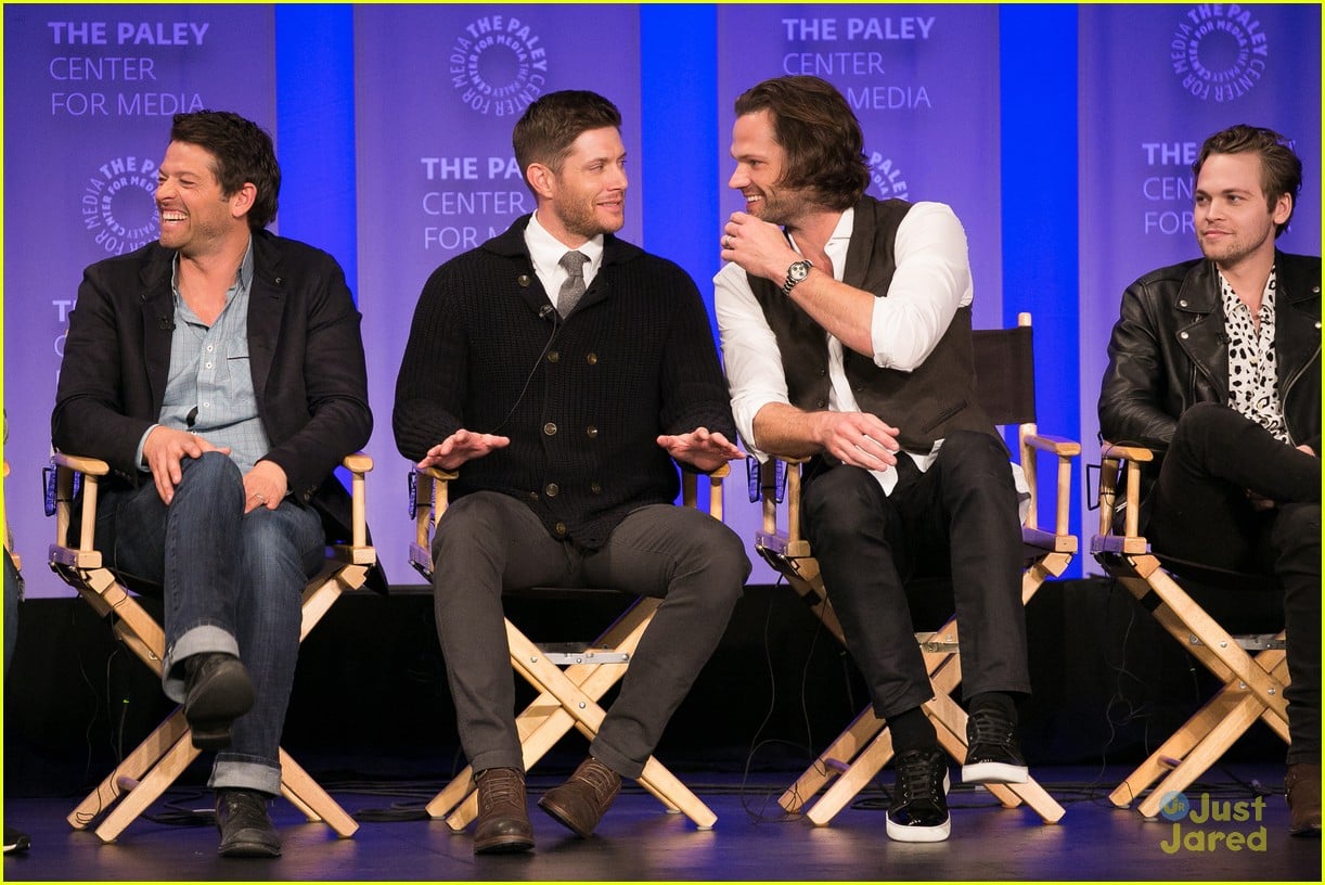 Full Sized Photo of supernatural cast paleyfest event scooby doo 35 ...