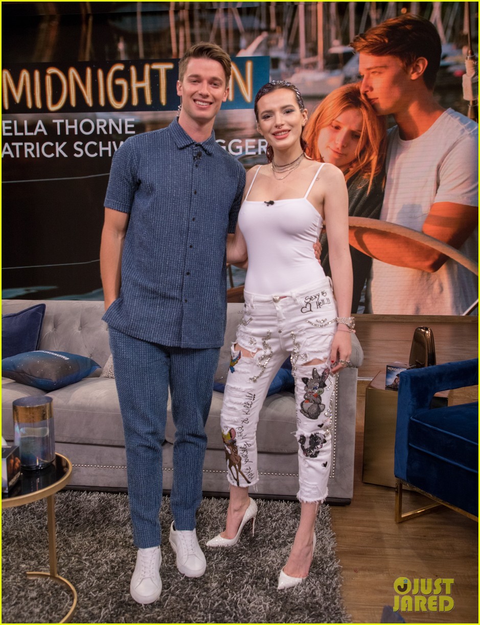 Bella Thorne & Patrick Schwarzenegger Promote 'Midnight Sun' in Miami ...