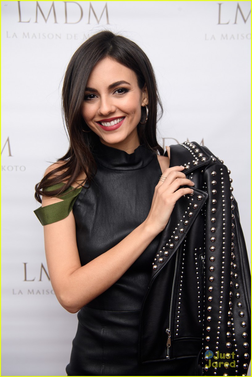 Victoria Justice Dances The Night Away at LMDM Grand Opening Party ...
