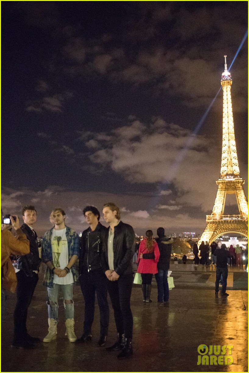 5 Seconds of Summer Visit Eiffel Tower, Release 'Want You Back ...