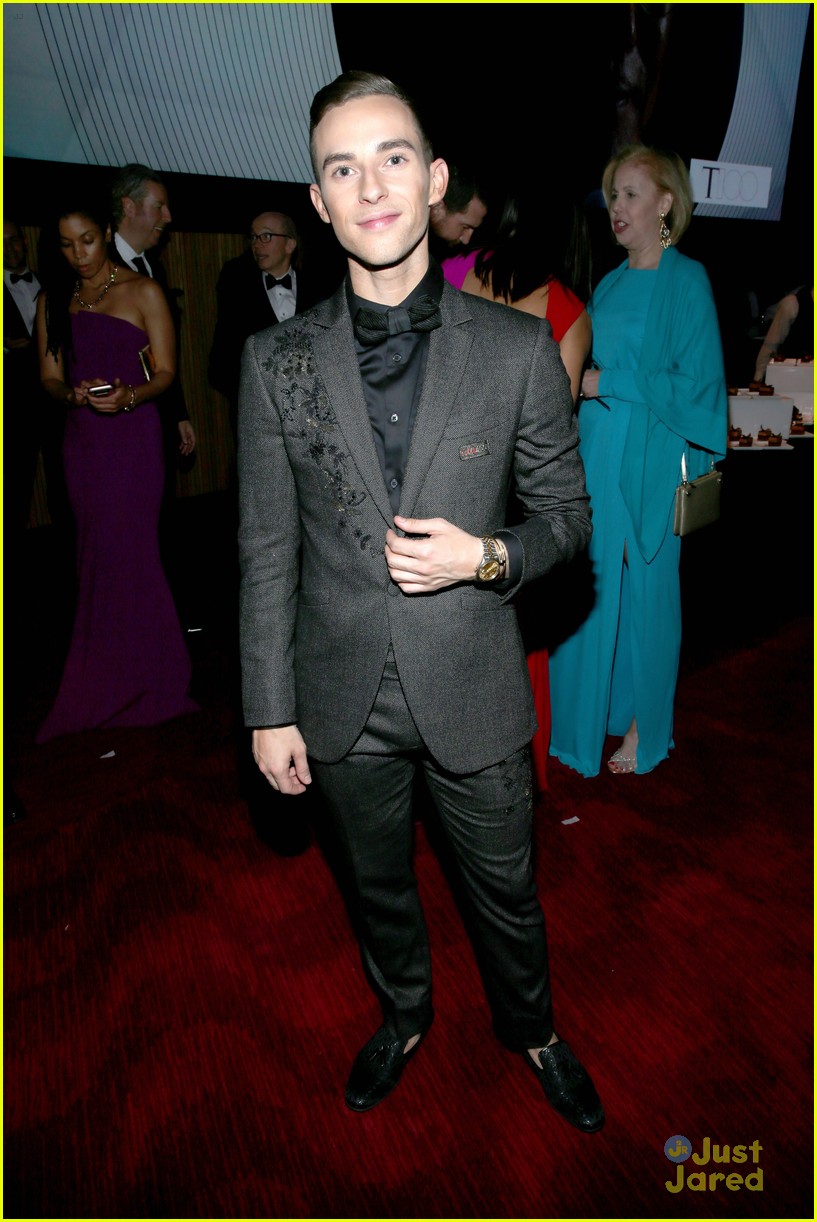 Adam Rippon Brings & Thanks 'Inspiring' Mom Kelly to Time 100 Gala ...