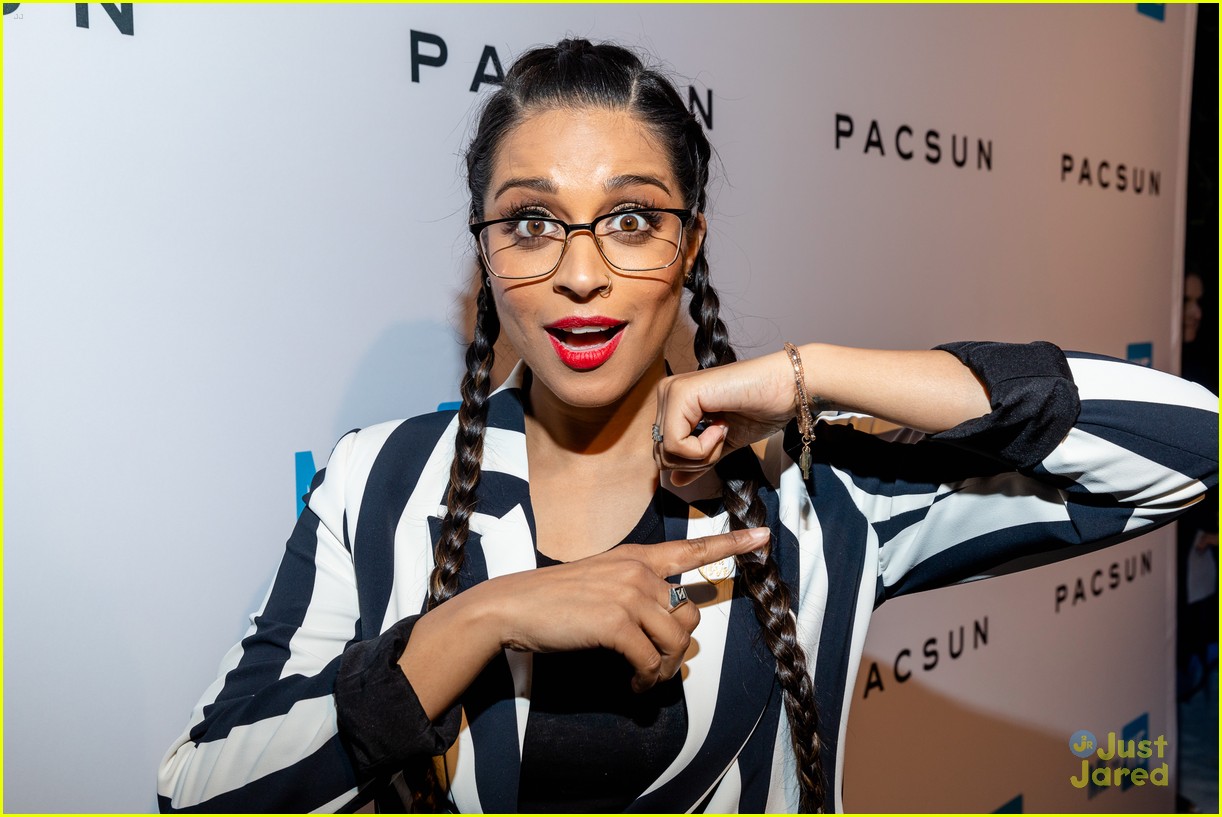Lilly Singh Brings New Dog Scarbo To WE Day Party With A Purpose ...