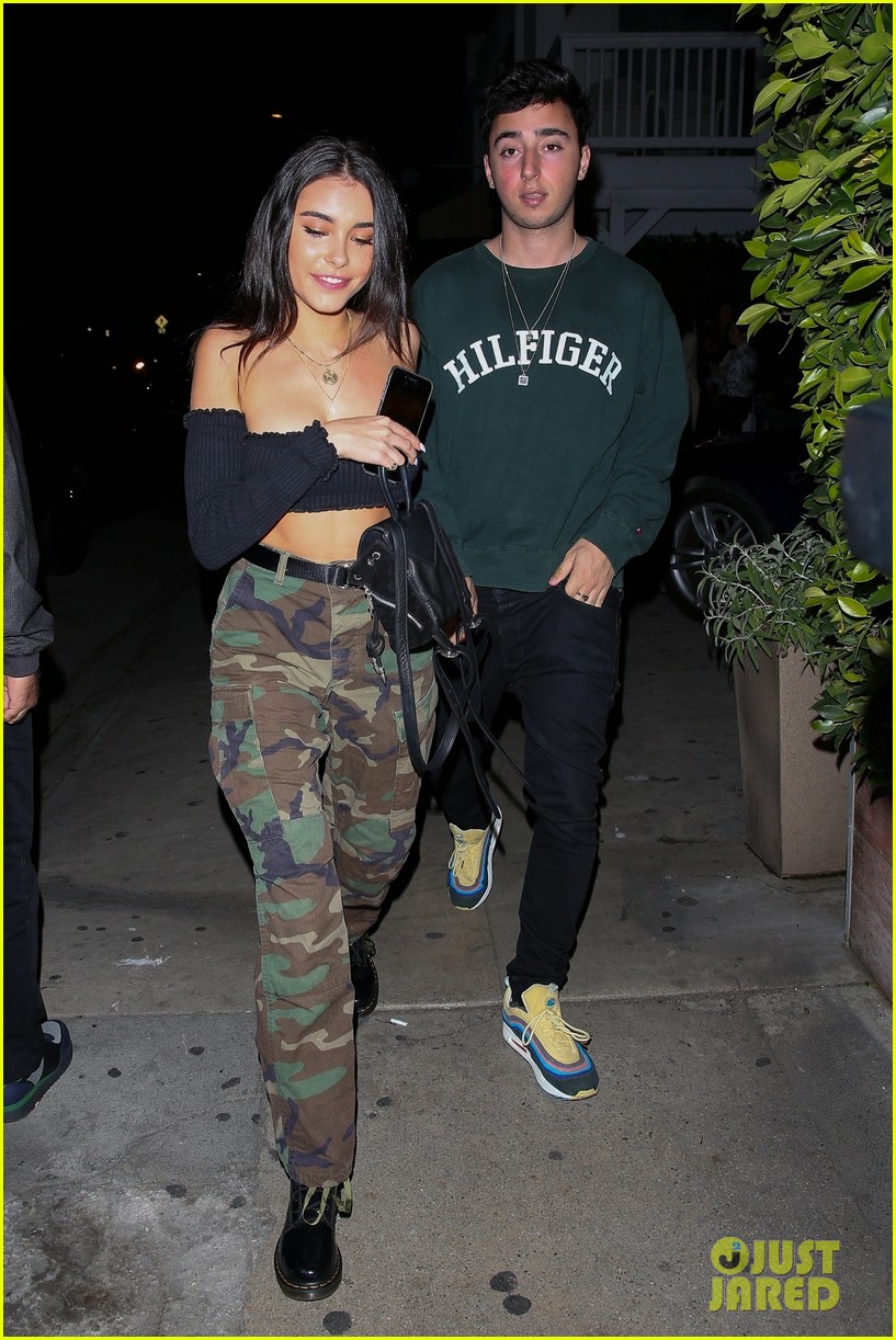 Madison Beer & Zack Bia Hold Hands for Post-Coachella Dinner Date ...
