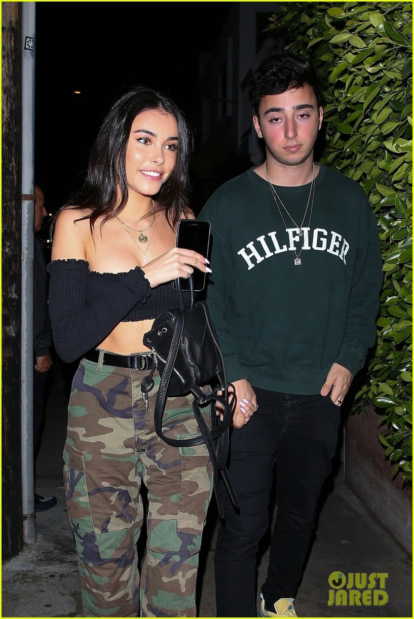 Madison Beer & Zack Bia Hold Hands for Post-Coachella Dinner Date ...