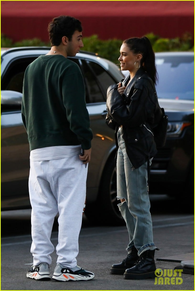 Full Sized Photo of madison beer reunites with boyfriend after wrapping ...