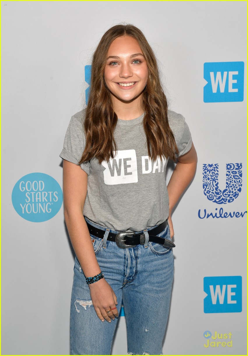 Sofia Carson Steps Out For WE Day California 2018 with Lily Collins ...