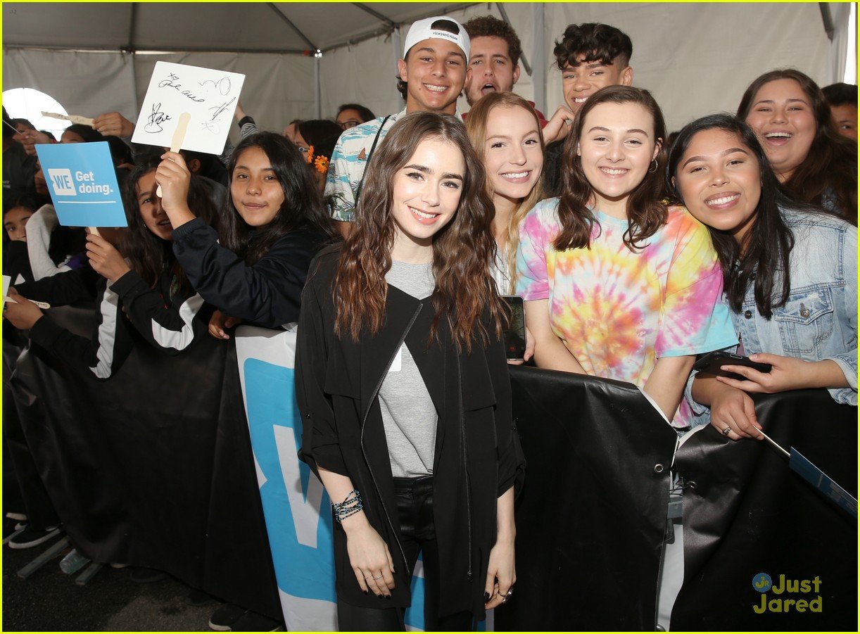 Sofia Carson Steps Out For WE Day California 2018 with Lily Collins ...