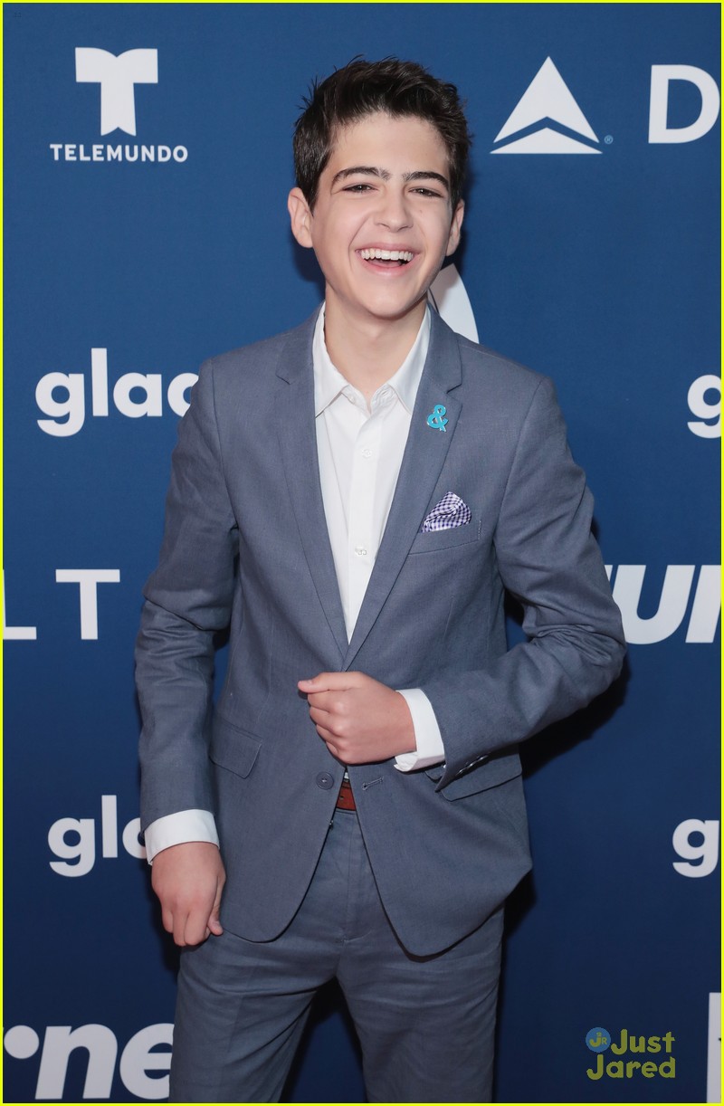 Joshua Rush Joins Auli'i Cravalho at GLAAD's Rising Stars Luncheon in ...