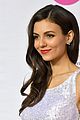 Victoria Justice Dazzles in Silver Sequin Dress at Kentucky Derby ...