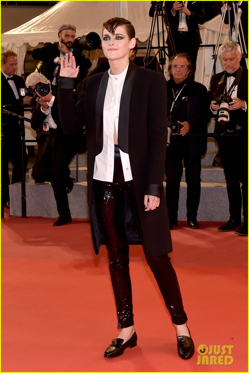 Kristen Stewart Switches Into an Edgy Outfit for Her Second Cannes Look ...