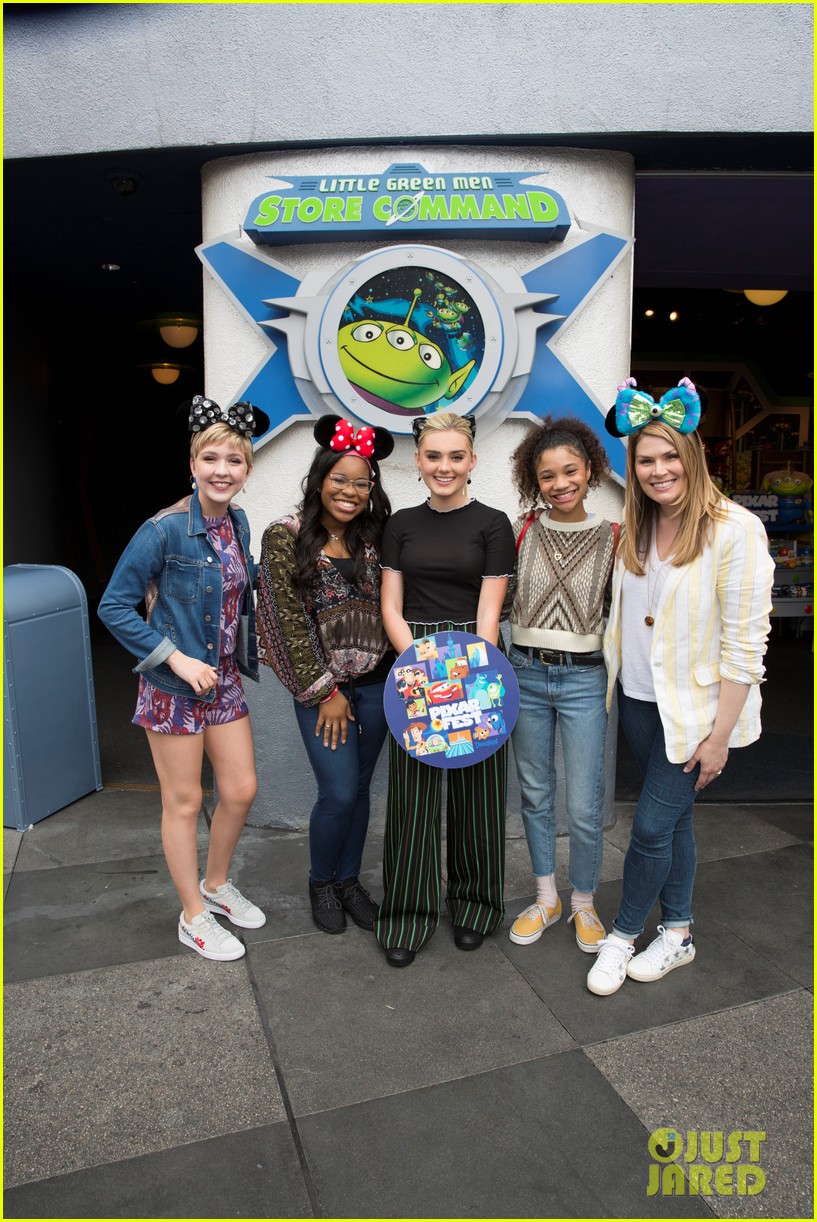 Meg Donnelly Has a Blast With the 'Zombies' Cast at Disneyland! | Photo ...