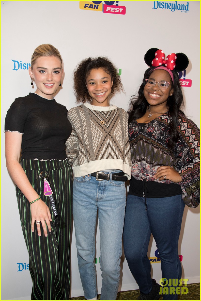 Meg Donnelly Has a Blast With the 'Zombies' Cast at Disneyland! | Photo ...
