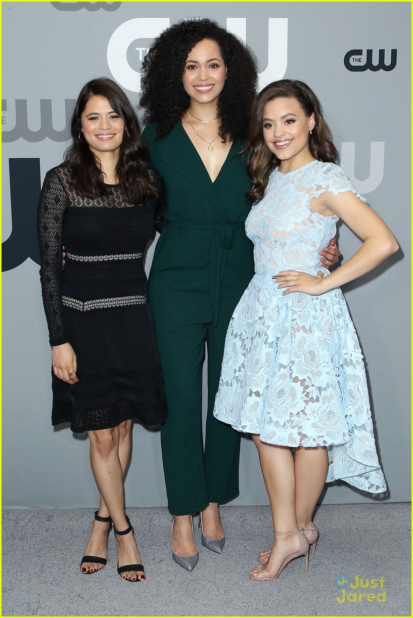Full Sized Photo of sarah jeffery first look charmed cw upfront 07 ...