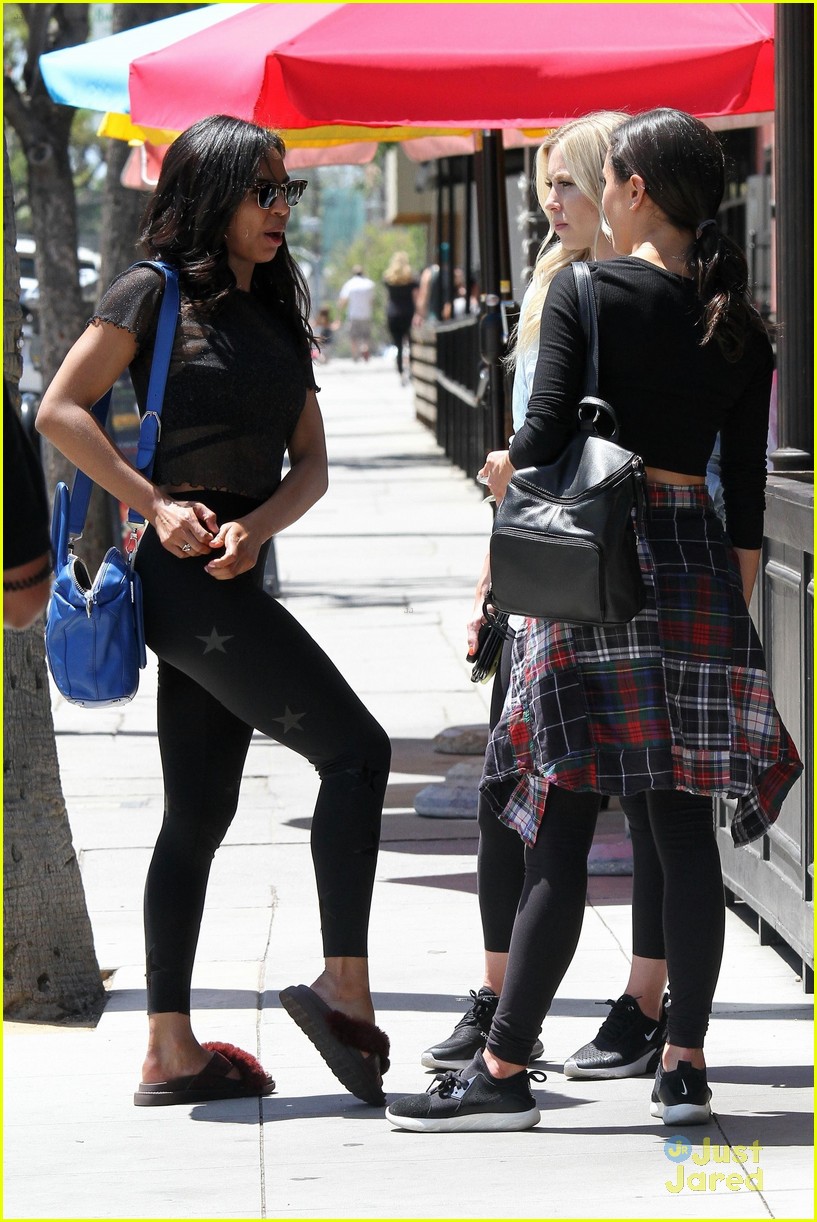 Hayley Erbert Catches Up With DWTS' Troupe Pals Britt Stewart & Morgan ...