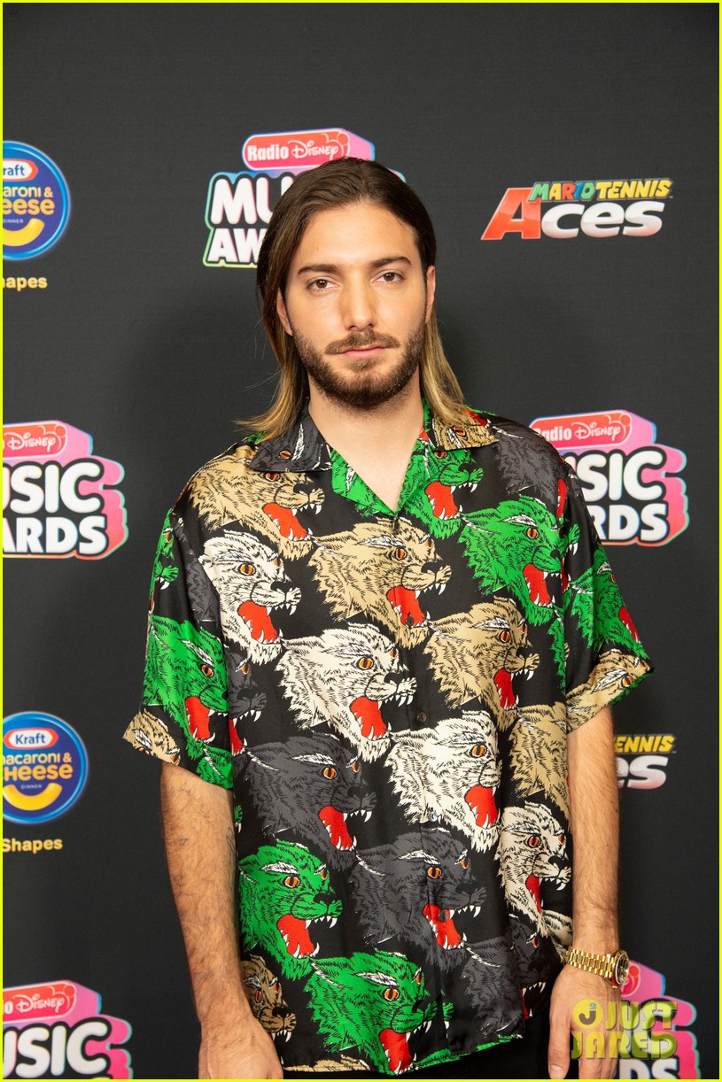 Max & Harvey Add Pops of Color to Their Suits at Radio Disney Music ...