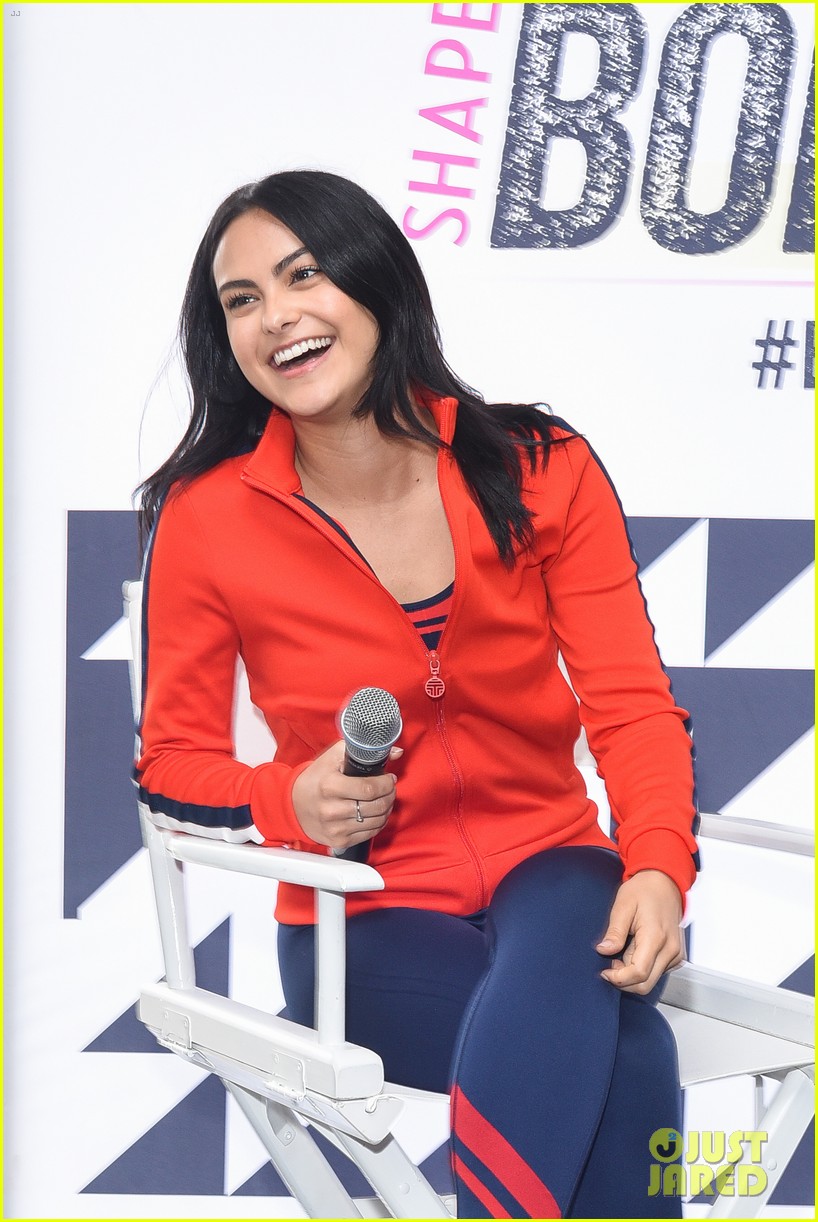 Camila Mendes Stays Fit at 'Shape' Magazine's Body Shop Pop-Up! | Photo ...