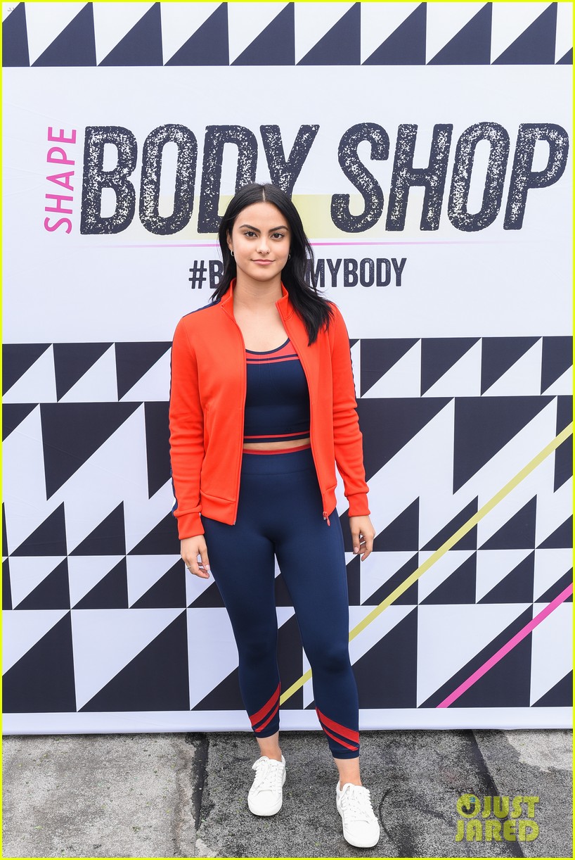 Camila Mendes Stays Fit at 'Shape' Magazine's Body Shop Pop-Up! | Photo ...