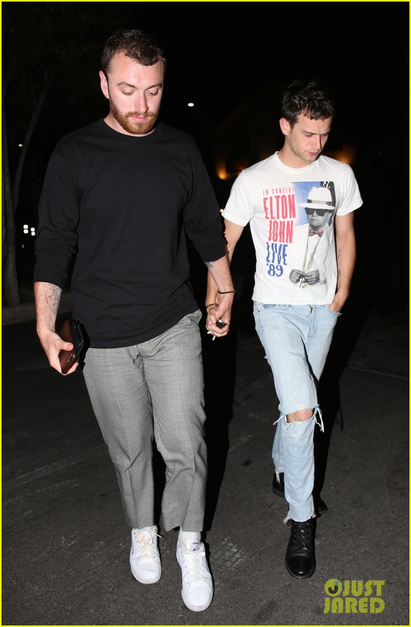Sam Smith Holds Hands with Brandon Flynn on Their Date Night! | Photo ...