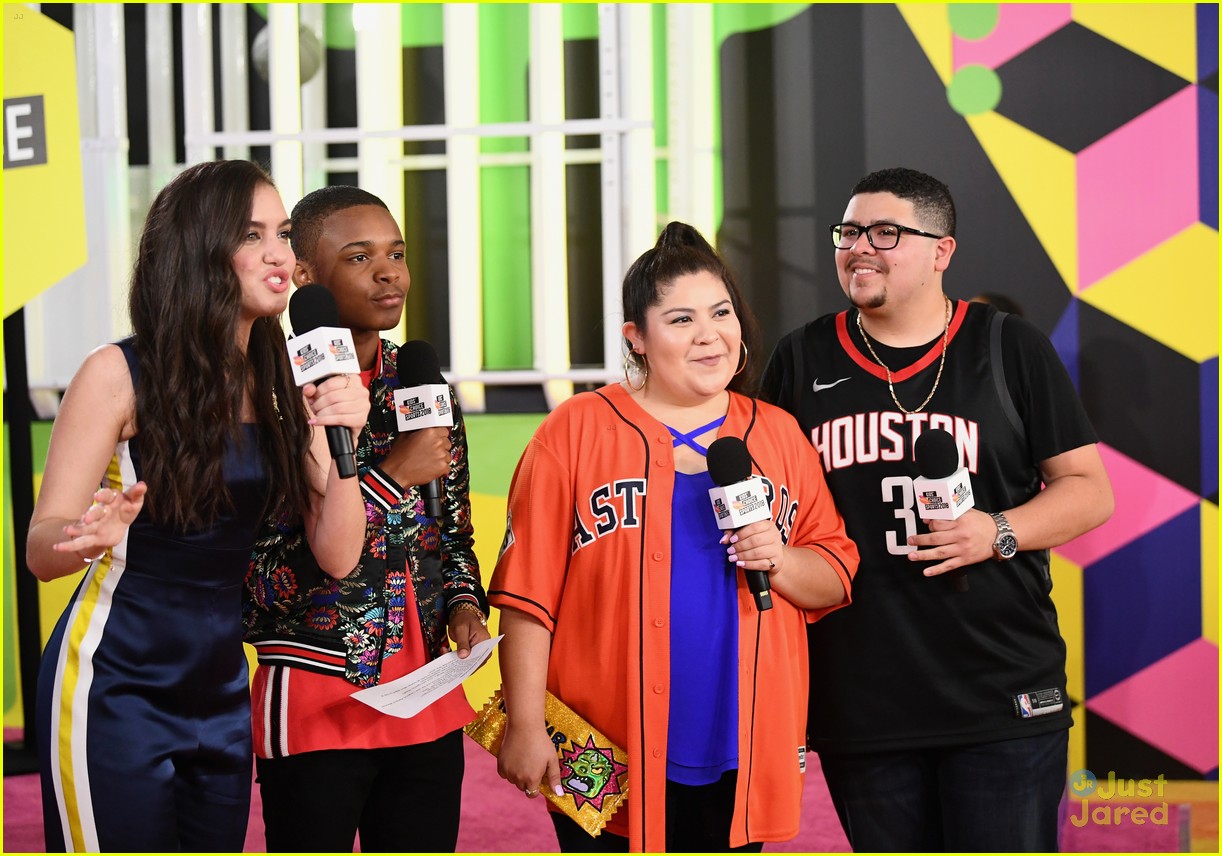 JoJo Siwa, Rico & Raini Rodriguez Step Out For Kids' Choice Sports ...