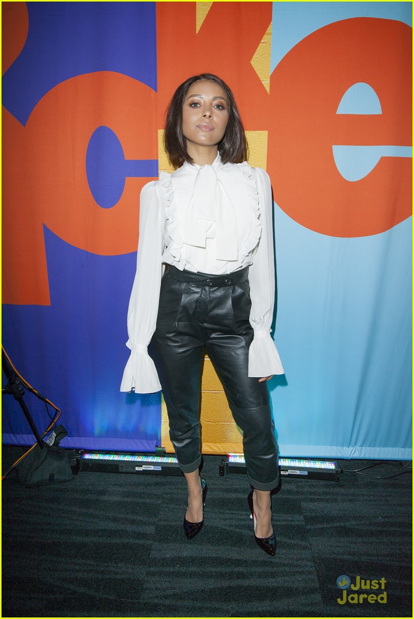 Kat Graham Gives Fans First Look at 'Rise of the Teenage Mutant Ninja ...