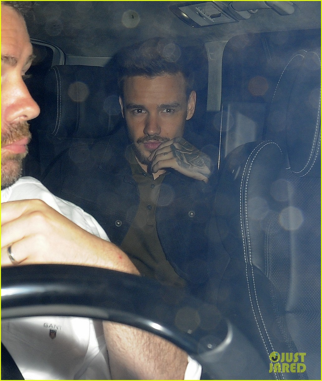 Full Sized Photo of liam payne parties with drake at scorpion album ...