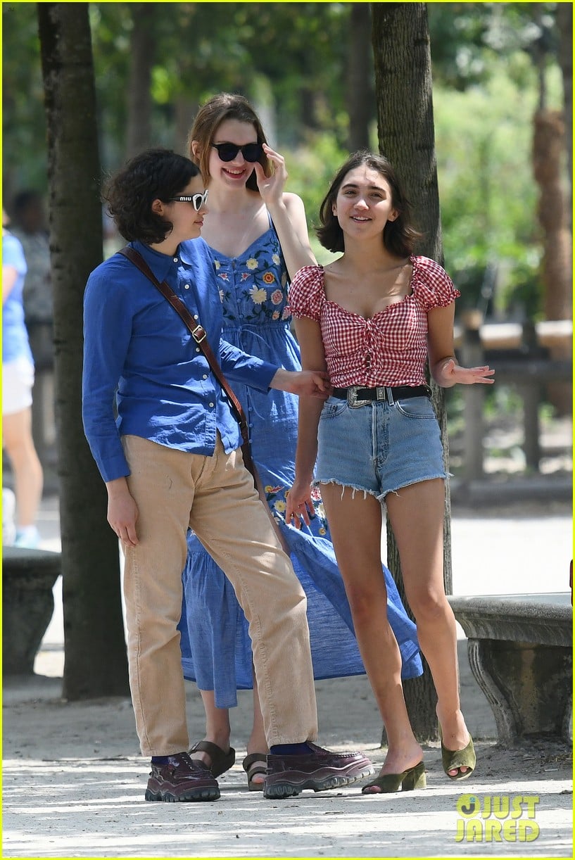 Rowan Blanchard Flies Through the Air in Paris! | Photo 1170608 - Photo ...