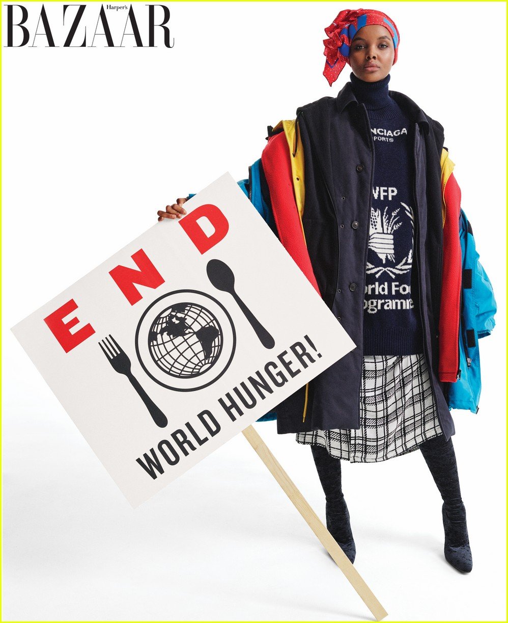 Amandla Stenberg Holds a Sign for Gun Control in 'Harper's Bazaar ...