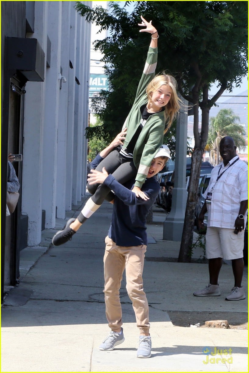 DWTS Juniors Pros Jake Monreal & Kamri Peterson Dance It Up In The ...