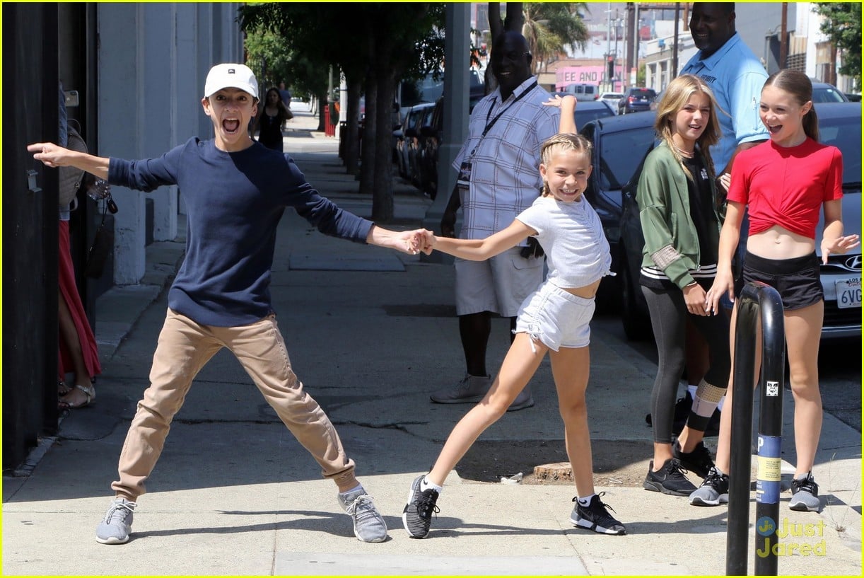 DWTS Juniors Pros Jake Monreal & Kamri Peterson Dance It Up In The ...