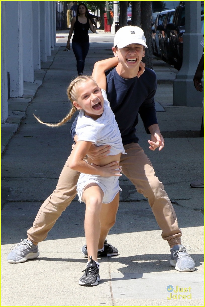 DWTS Juniors Pros Jake Monreal & Kamri Peterson Dance It Up In The ...