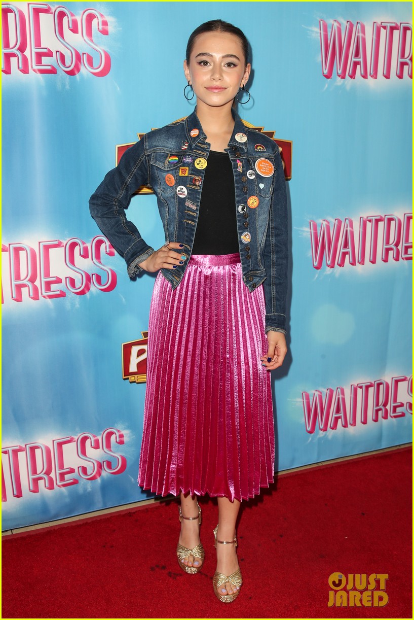Sky Katz, Olivia Sanabia & Jillian Rose Reed Attend 'Waitress' Opening ...