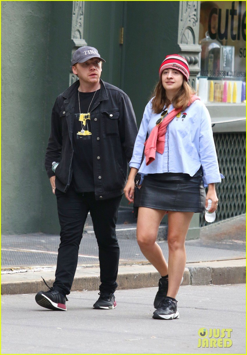 Rupert Grint Spends Time with Longtime Love Georgia Groome in NYC ...