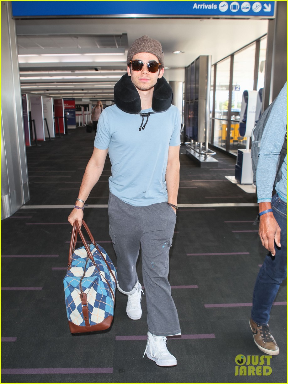 Cameron Boyce is All Smiles While Catching His Flight Out of LAX ...