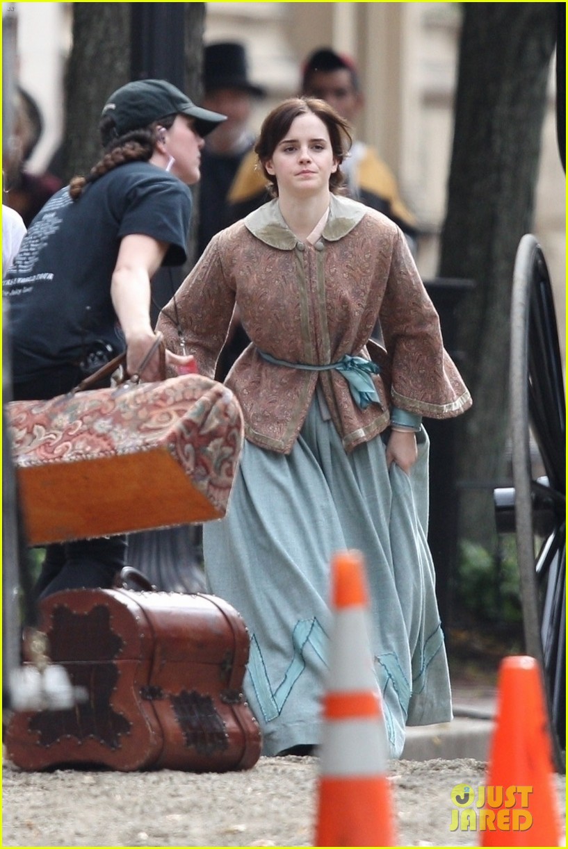 Full Sized Photo of emma watson little women set 18 | Emma Watson Dons ...