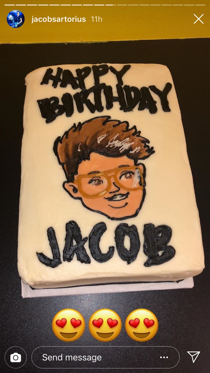 Jacob Sartorius Gets Caked In The Face For 16th Birthday | Photo ...
