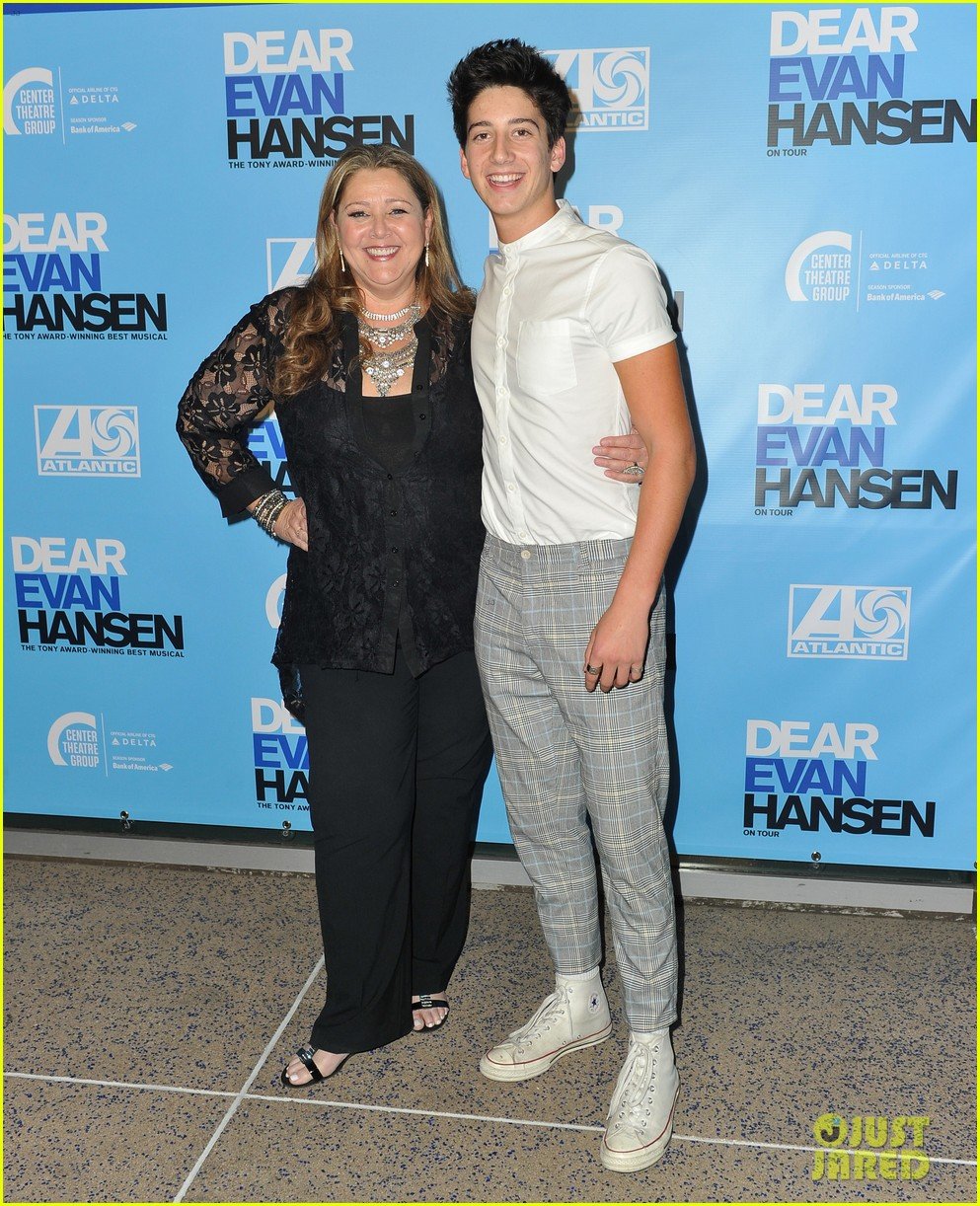 Milo Manheim Brings His Mom to 'Dear Evan Hansen' Opening Night in LA ...