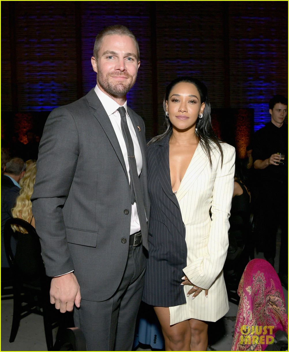 Candice Patton & Danielle Panabaker Support Stephen Amell at Heroes ...